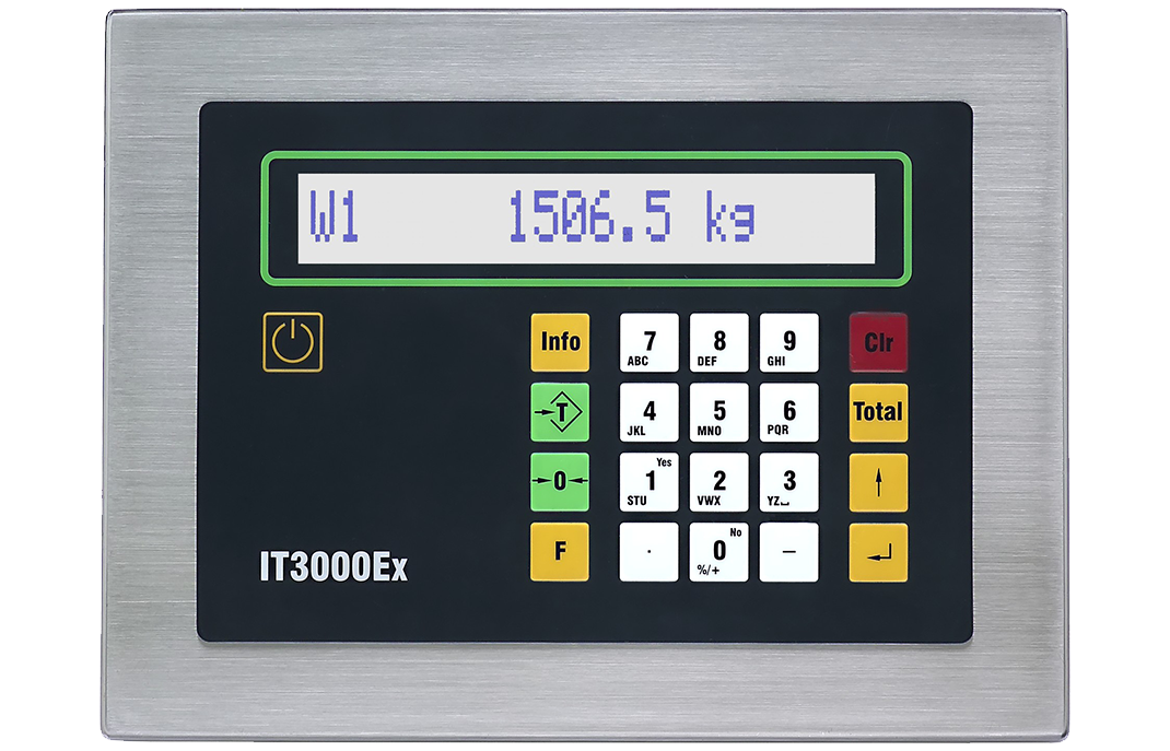 IT3000Ex Weight Indicator - Avery Weigh-Tronix - UK