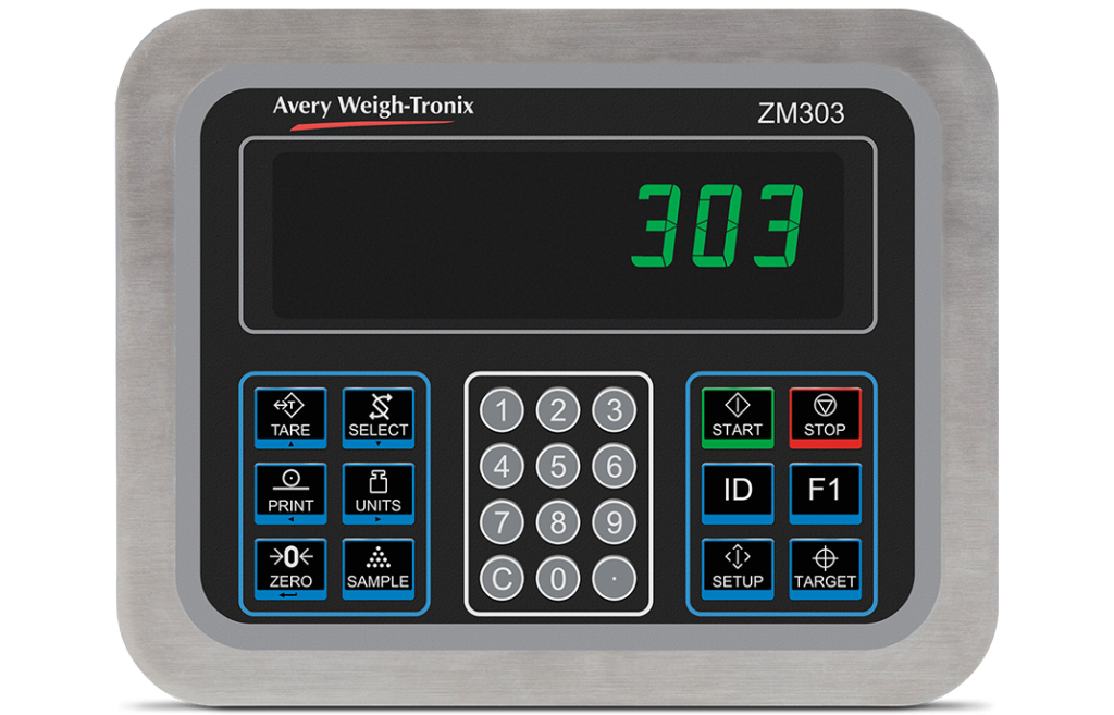 ZM303 IP69K Advanced Multi-Function Weight Indicator - Avery Weigh-Tronix