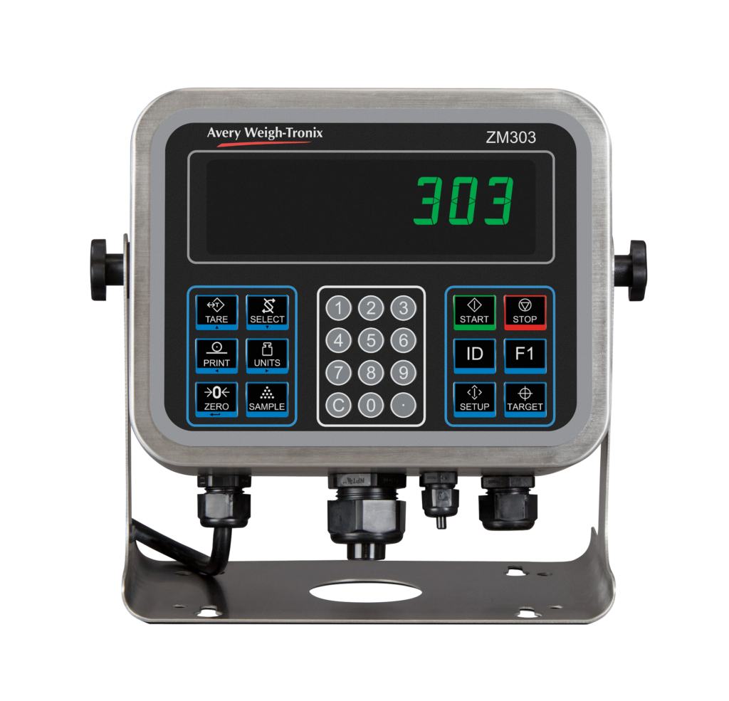 ZM303 IP69K Advanced Multi-Function Weight Indicator - Avery Weigh-Tronix