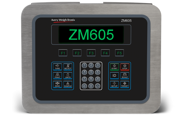 ZM605 Weight Indicator - Avery Weigh-Tronix